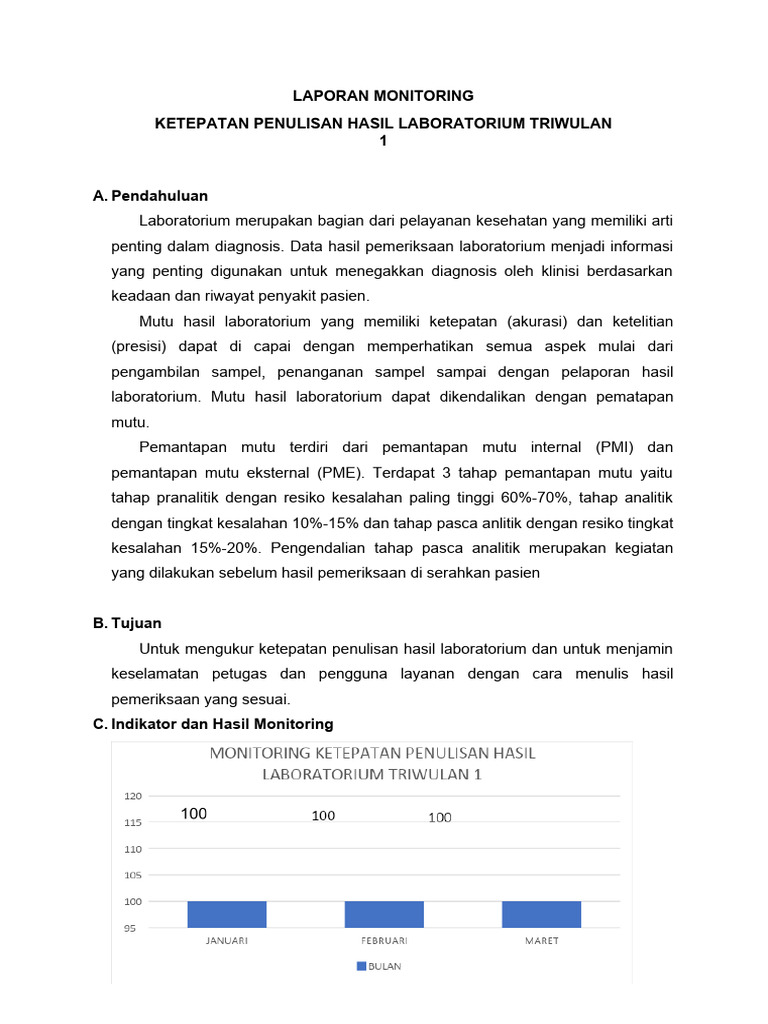 Ketepatan Penulisan Hasil Laboratorium | PDF