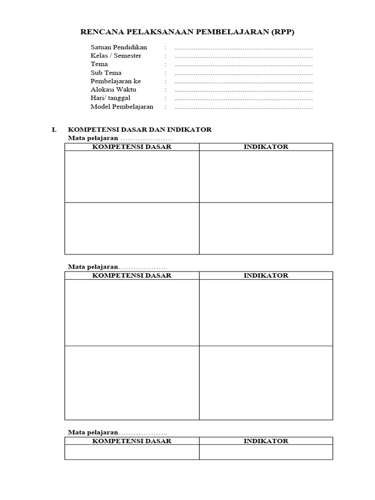 LK 2. RPP, LKPD, Penilaian, Media, Dan Bahan Ajar | PDF