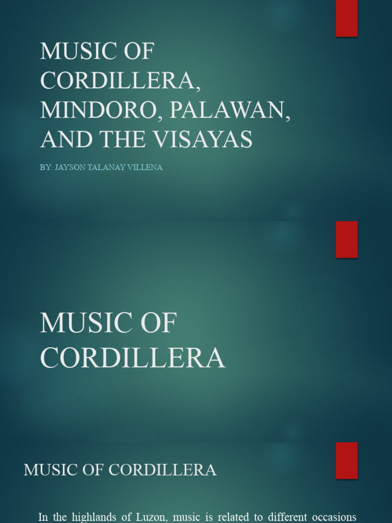 Music of Cordillera, Mindoro, Palawan, and The Visayas | PDF | String ... Music of Cordillera, Mindoro, Palawan, and The Visayas | PDF | String ...