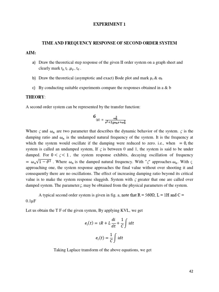 Control Systems Lab | PDF | Electric Motor | Damping