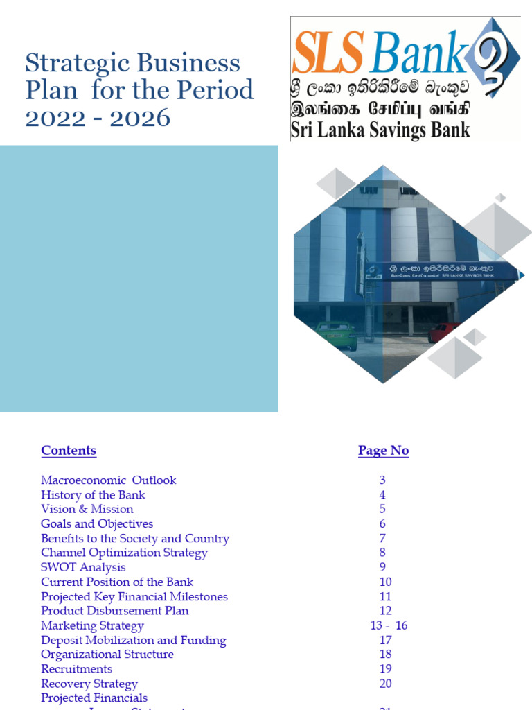 Strategic Plan for Bank Growth | PDF | Banks | Equity (Finance)