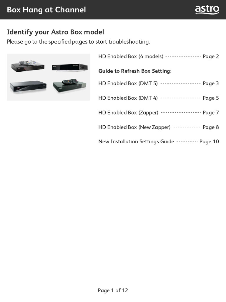 Box Hang HD Enabled Box | PDF | Information And Communications ...
