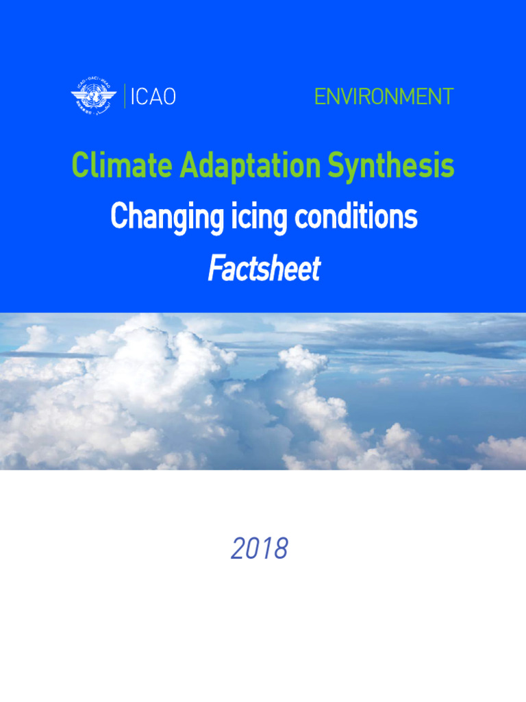 Climate Impact on Aviation Icing Conditions | PDF | Airport | Runway
