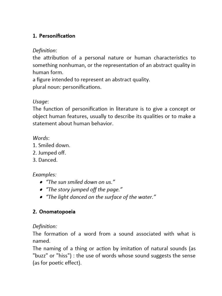 Figures of Speech | PDF | Idiom | Human Communication