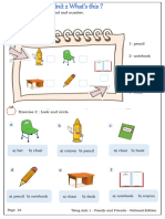 Everybody Up 6 Sample Worksheets and Games | PDF