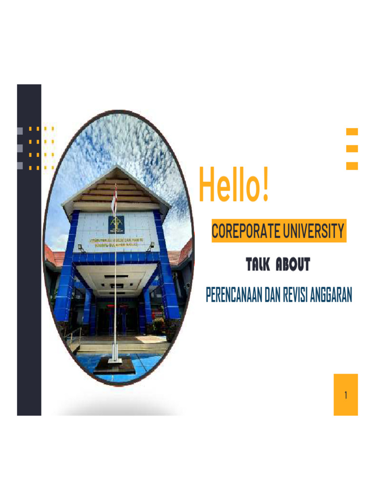 Bahan - Paparan - Perencana Dan Revisi Anggaran | PDF