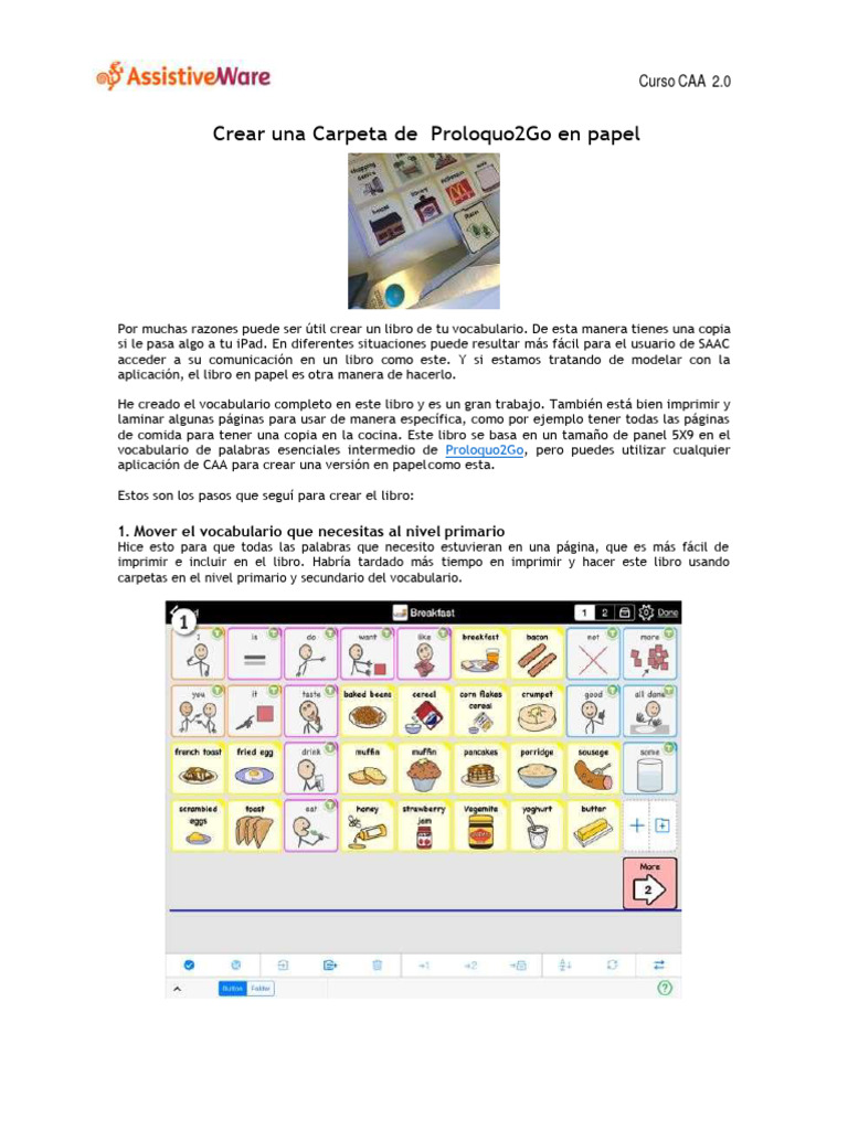 Proloquo en Papel | PDF | Software | Informática