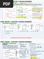 Tension Members - Staggered Fasteners | PDF | Screw | Angle