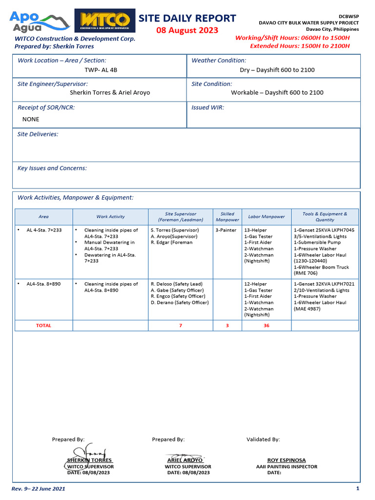 Twp-Al 4b-August 08 | PDF