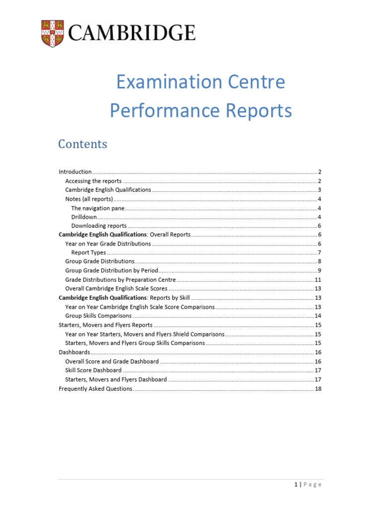Performance Reports User Guide | PDF | Software | Computing