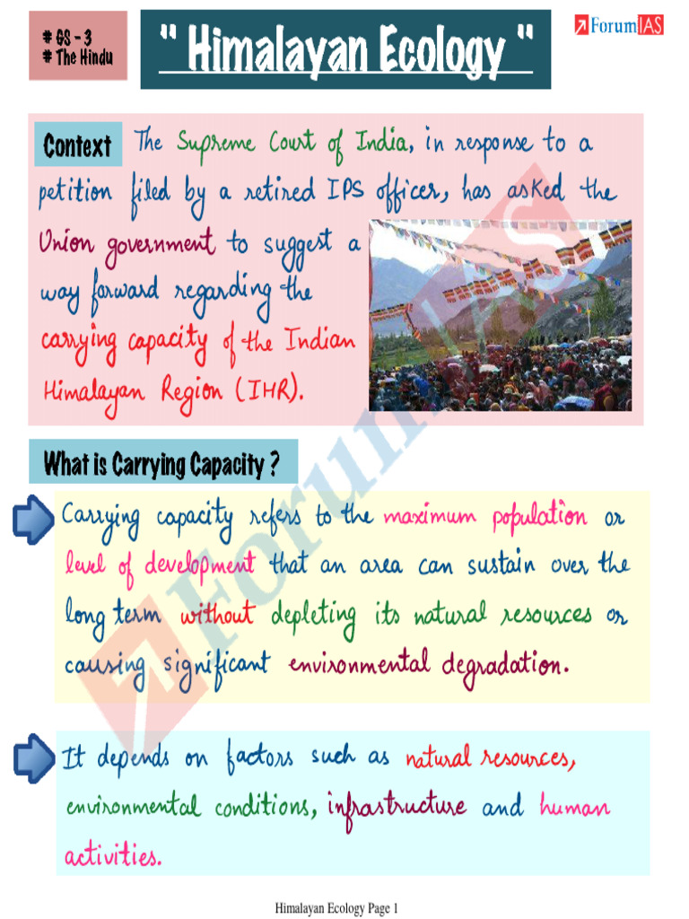 Himalayan Ecology | PDF