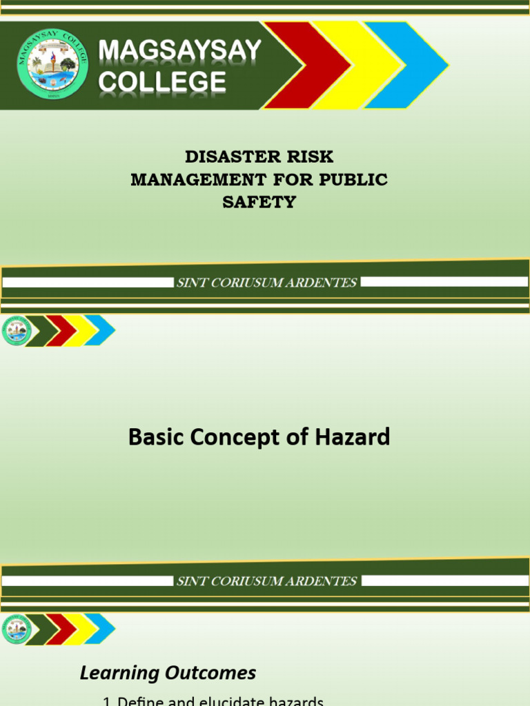 2-1-basic-concept-of-hazard | PDF | Tsunami | Hazards