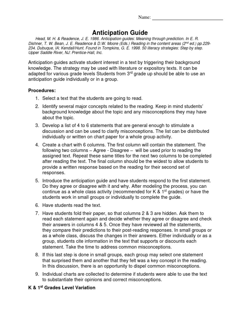 Anticipation | PDF | Cognitive Science | Learning