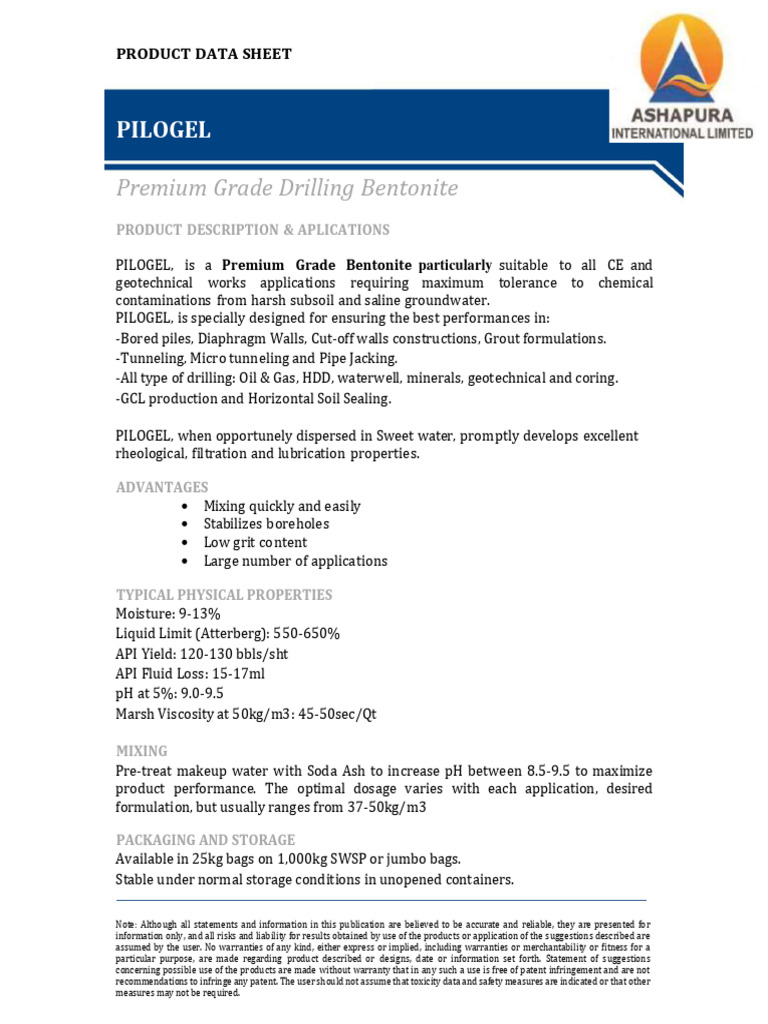 PDS Pilogel PDS | PDF