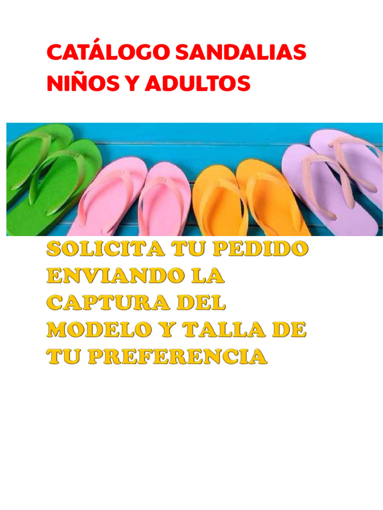 Catálogo Sandalias 14-07-23 - Compressed | PDF