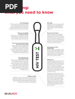 HIV Testing Consent and Information Form | PDF | Diagnosis Of Hiv/Aids ...