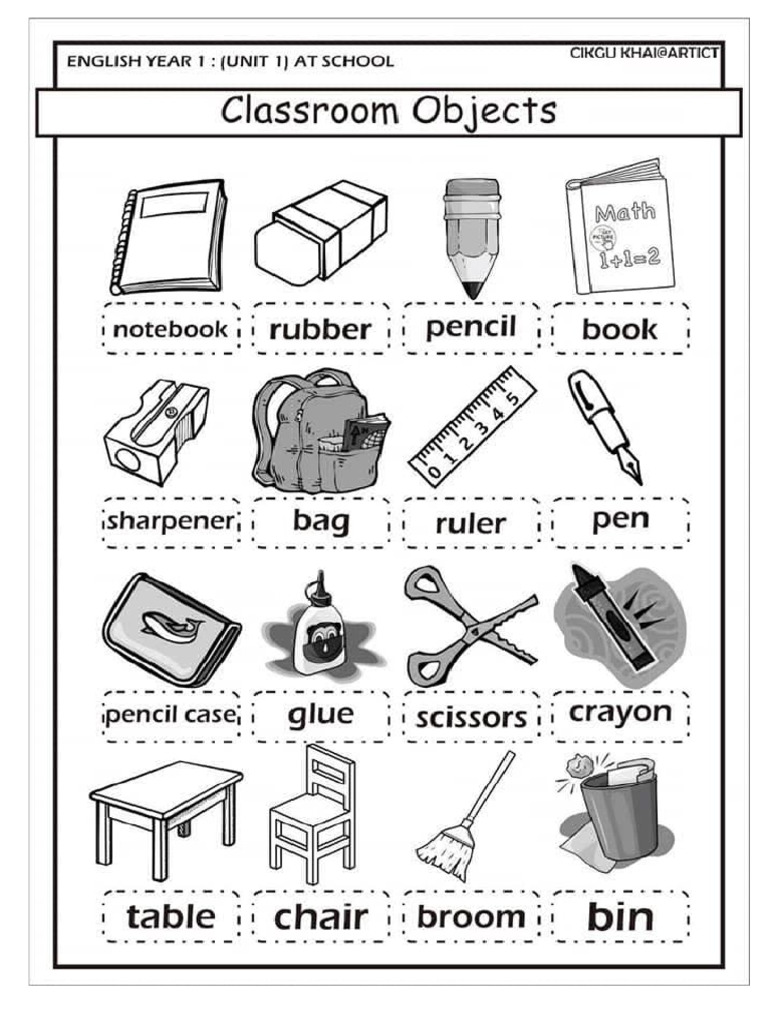 English Year 1 Worksheet | PDF