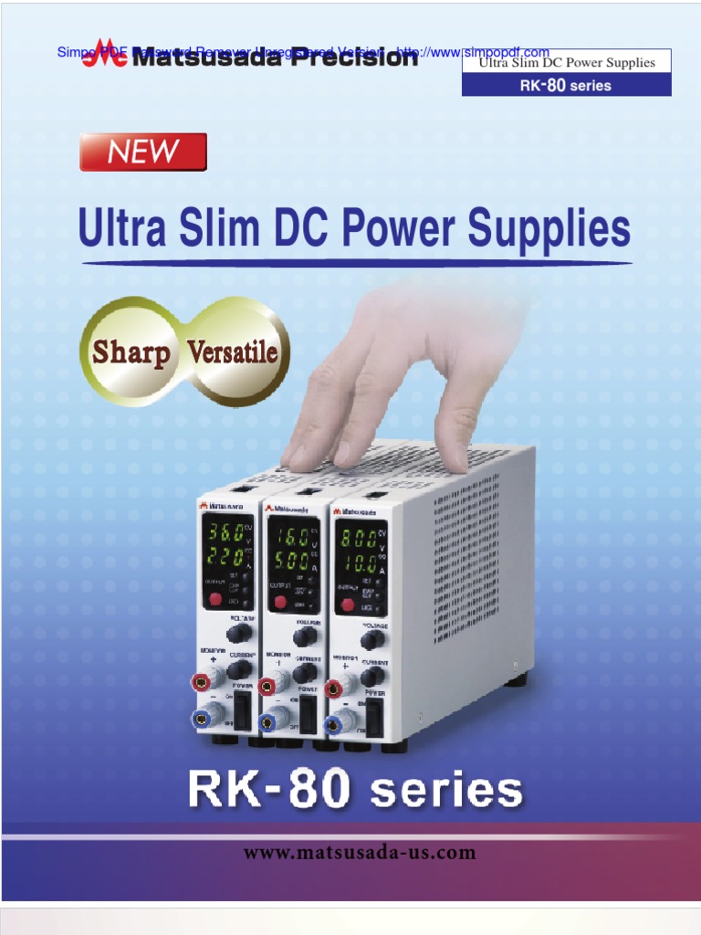 RK80 | Power Supply | Switch