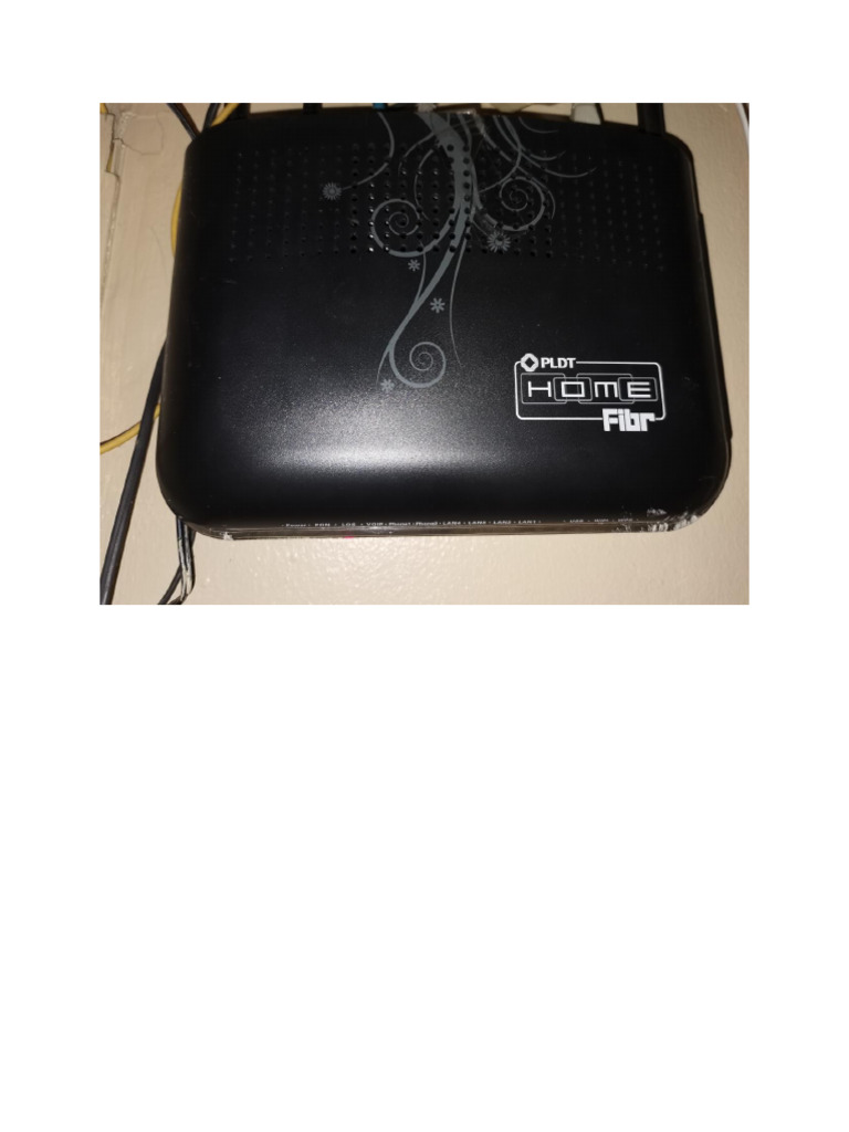 PLDT Modem Picture | PDF