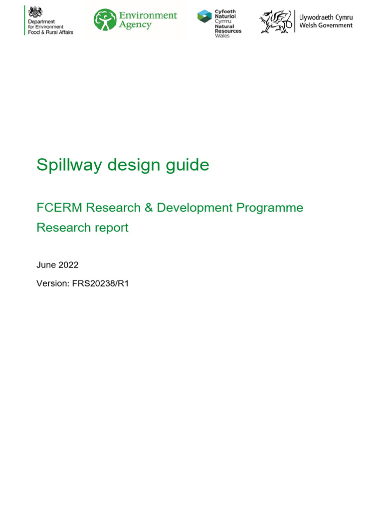 Spillway Design Guide 1 Pdf Spillway Dam 