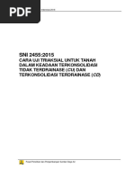 SNI-1964-2008 (Cara Uji Berat Jenis Tanah) | PDF | Griya & Taman