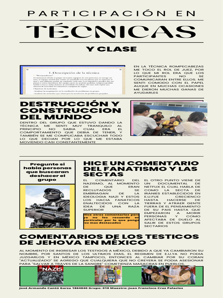 Infografía de Periódico Moderno Ordenado Colorido-2 | PDF