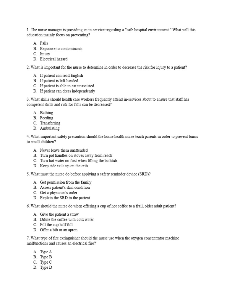 Chapter 10 Question | PDF | Shock (Circulatory) | Nursing