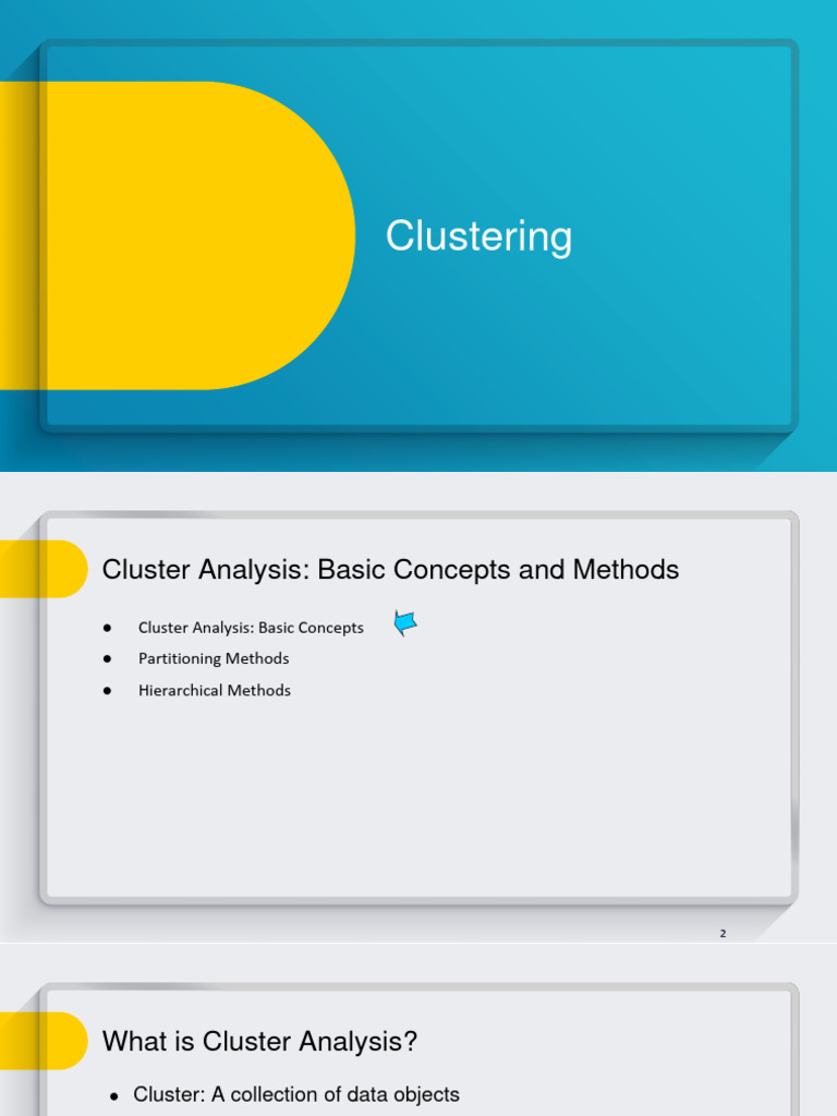 Clustering | PDF | Cluster Analysis | Spatial Analysis