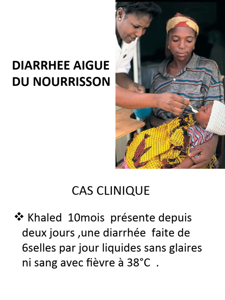 Diarrhee Aigue Cours Internes | PDF | Diarrhée | Malnutrition