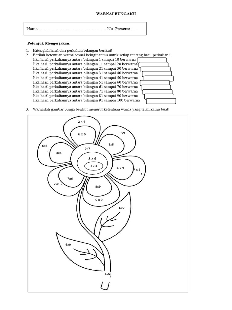 Bunga Perkalian | PDF | Griya & Taman | Seni