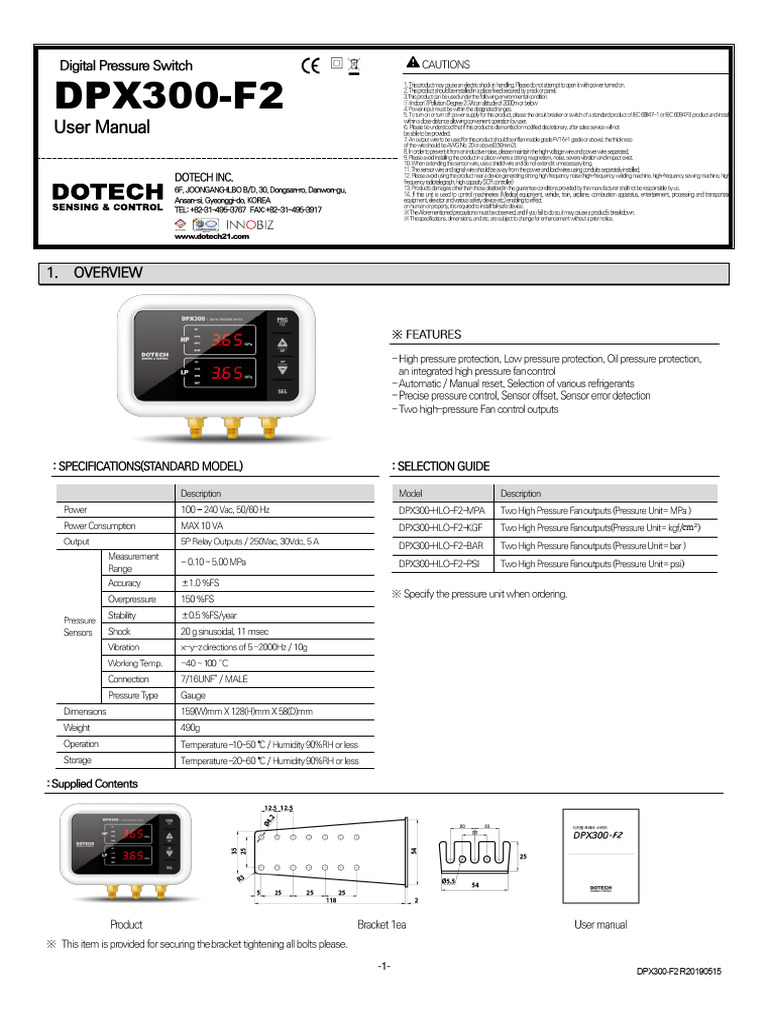 DPX300 F2 Manual en R20190515 | PDF