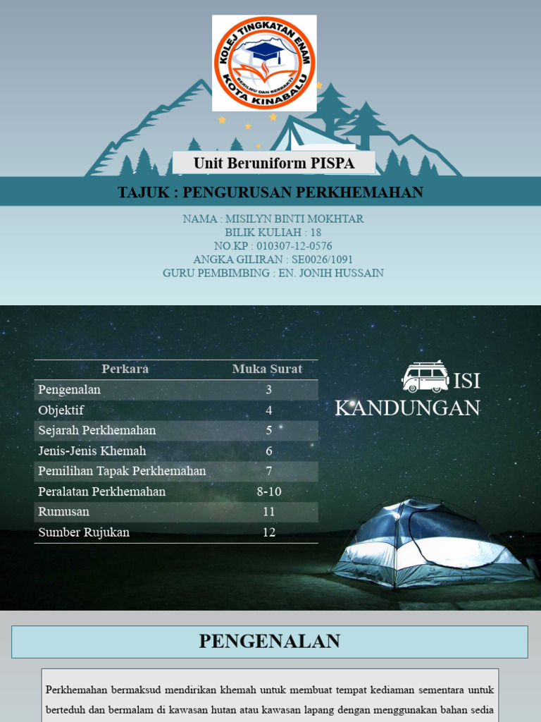 Contoh Format PBL 5 | PDF