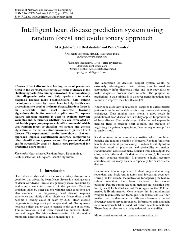 Paper 19 Pdf Statistical Classification Sensitivity And Specificity