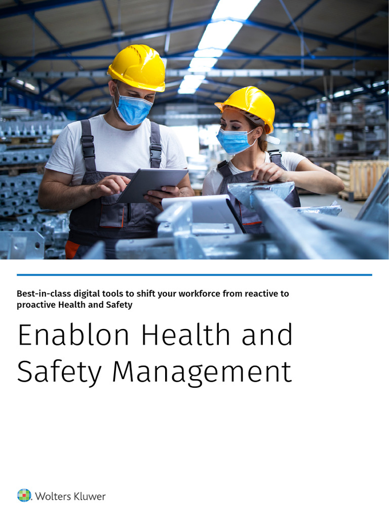 Enablon Health and Safety Management - 2023 | PDF | Occupational Safety And Health | Regulatory ...
