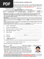 Class IX & XI Photo For Board Registration | PDF