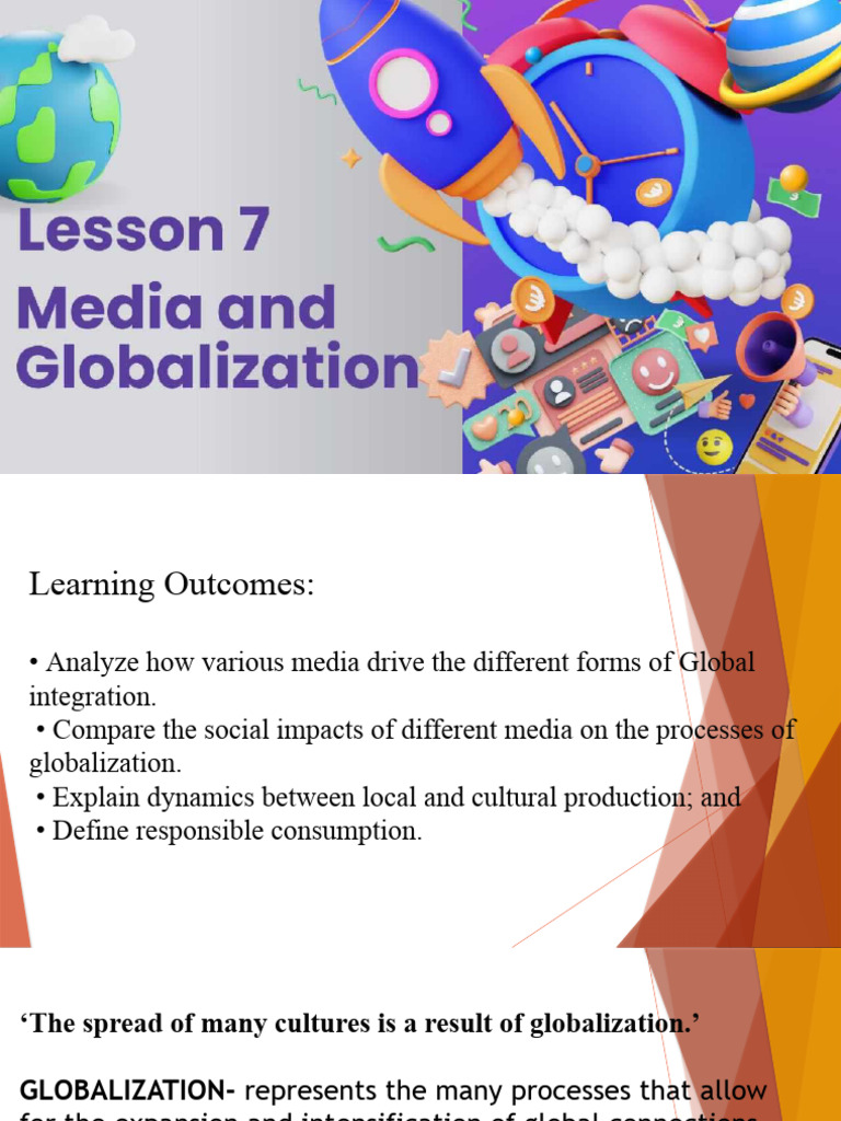 Media And Globalization Pdf Mass Media Globalization