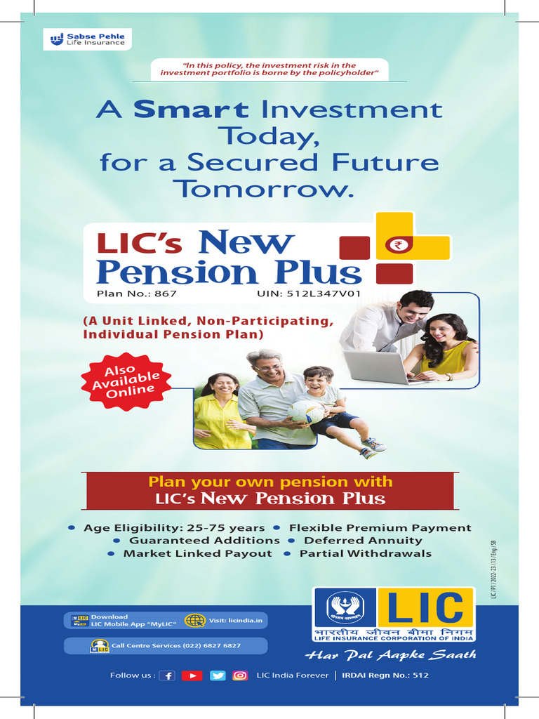 Sales Brochure - New Pension Plus - Revised | PDF | Insurance | Investing