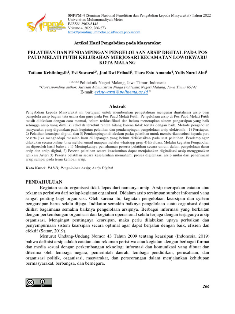 Pengelolaan Arsip Digital | PDF