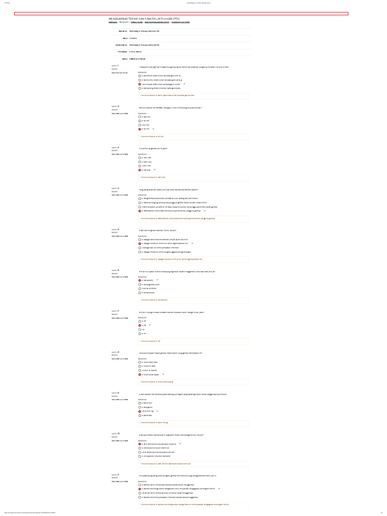 Kuis Minggu Ke-1 (DCO) - Attempt Review | PDF