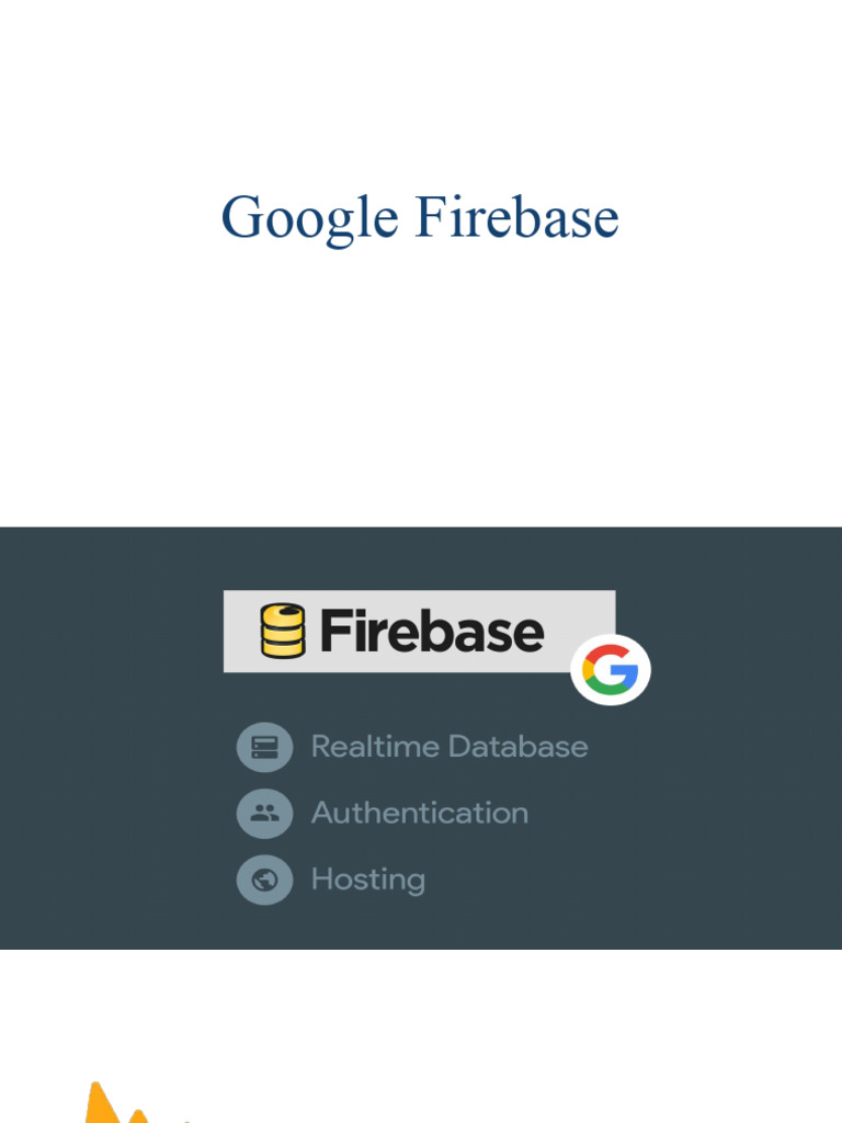 Android Firebase Intro | PDF | Mobile App | Android (Operating System)