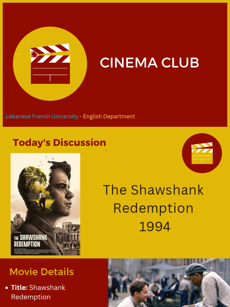 The Shawshank Redemption 1994 | PDF