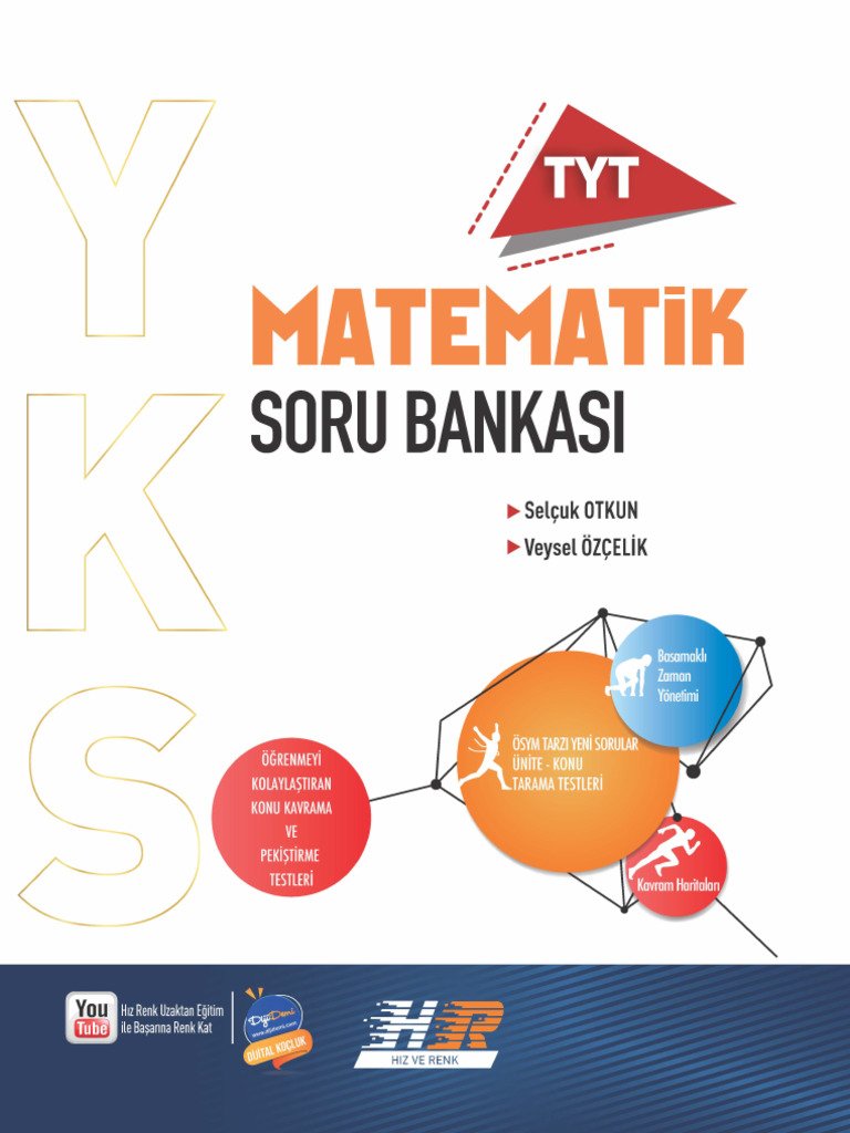 Tyt Matemati̇k Soru Bankasi-2023-24 - Hiz Ve Renk Yayinlari - Ornek | PDF