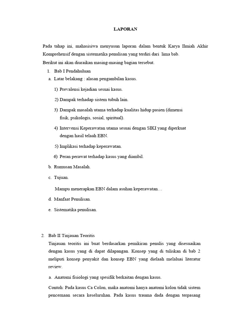 Panduan KIA - Lina-1 | PDF