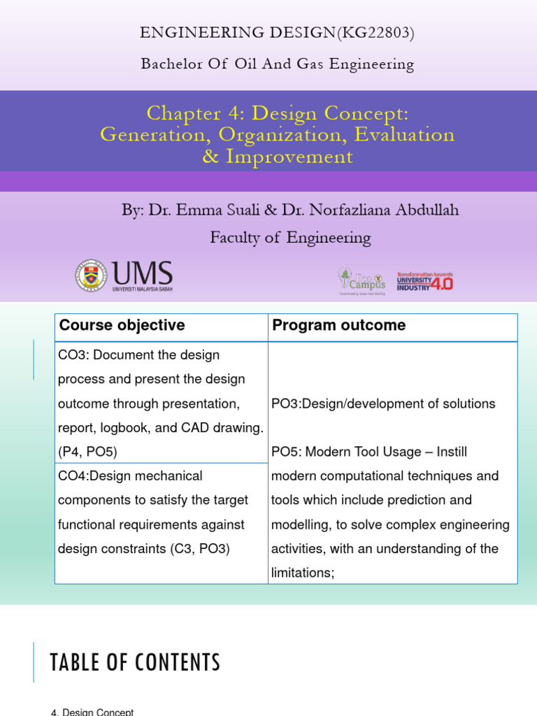 Chapter 4: Design Concept Overview | PDF | Engineering Design Process ...