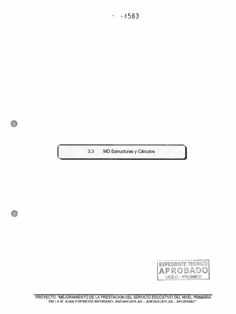 3.3. - MD Estructuras y Calculos | PDF