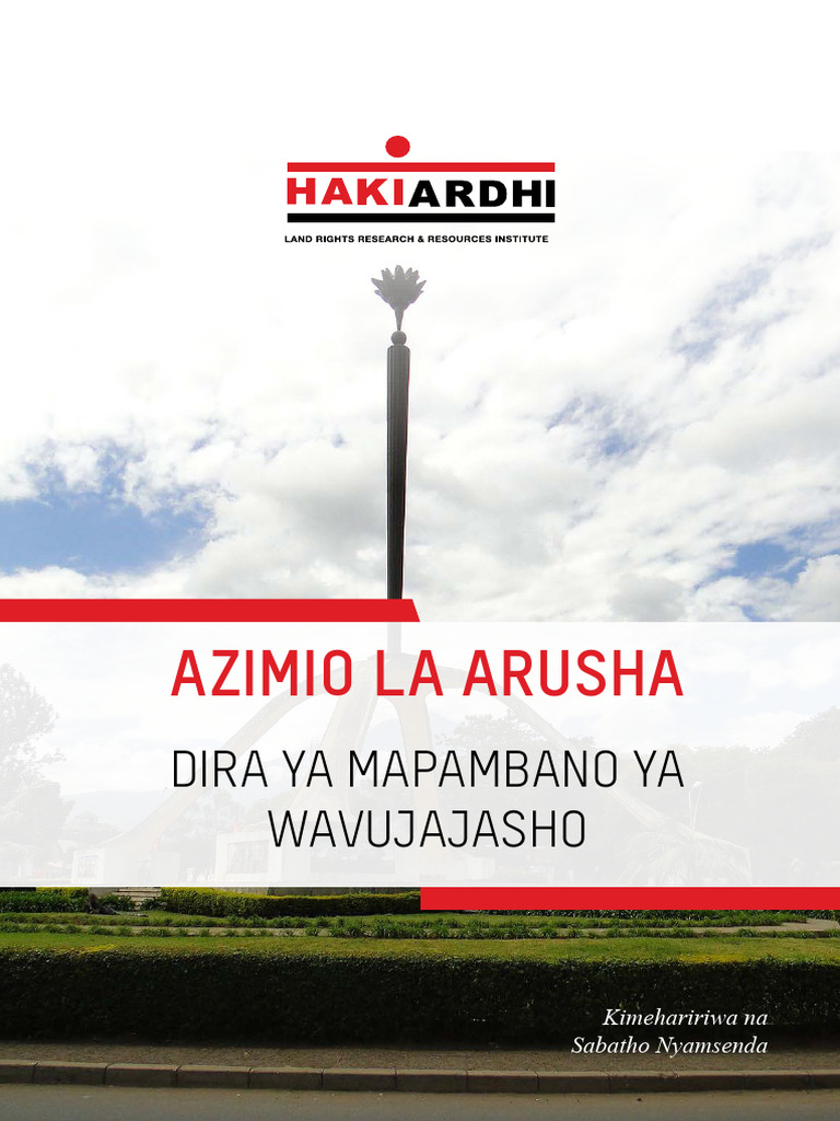 Azimio La Arusha | PDF
