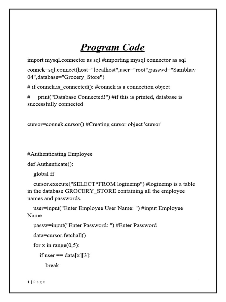 Computer Project Full Pdf Databases User Computing