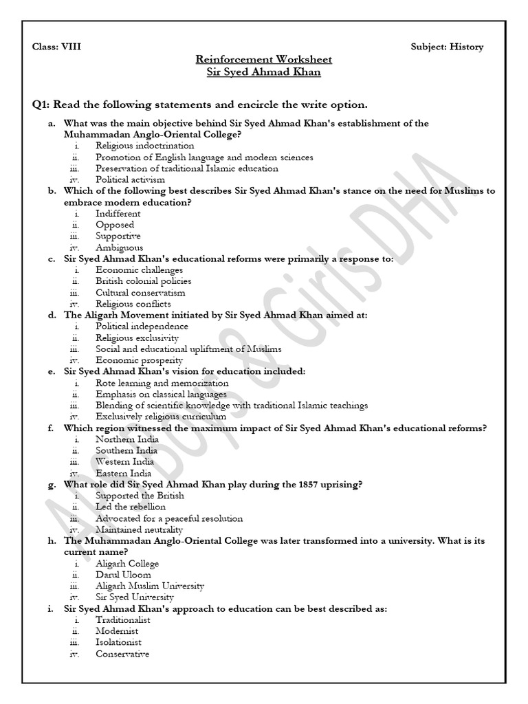 CP-2 History Reinfrcemet Worksheet Class Viii | PDF | United Nations | International Relations