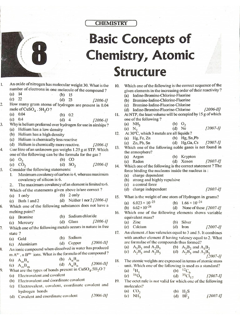 Chemistry NDA Disha | PDF