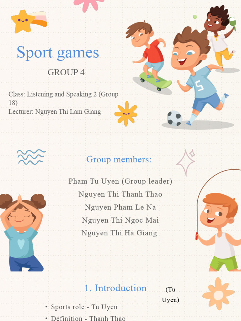 G4 - Sport Games | PDF | Sports